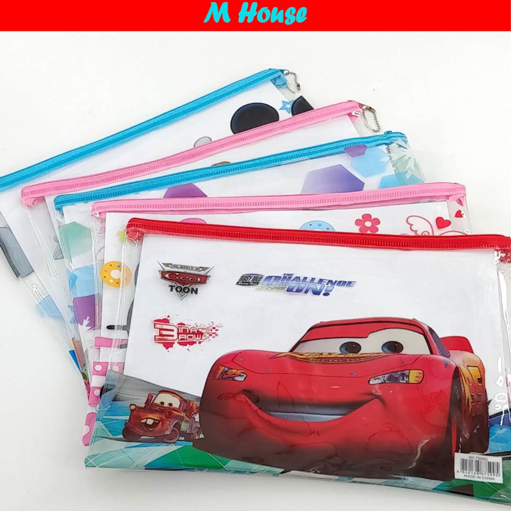 Transparent Storage File/ Cartoon File/ A4 Size | Shopee Malaysia