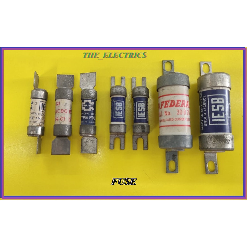 [CLEARANCE STOCK] BRUSH IESB FUSE 6A / 20A / 32A TYPE F21 / F06 ...