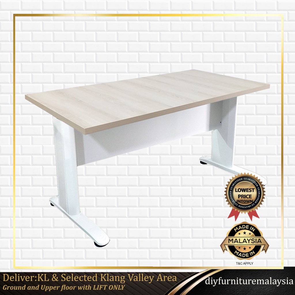 4ft Standard Office Table | Office desk ( No Tel Cap) | Meja Pejabat ...