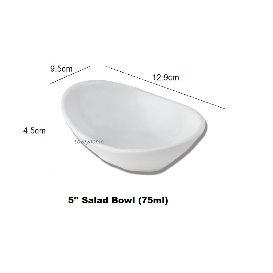 Melamine Salad Bowl Food Serving Hot Pot Steamboat Dish Dinner ...