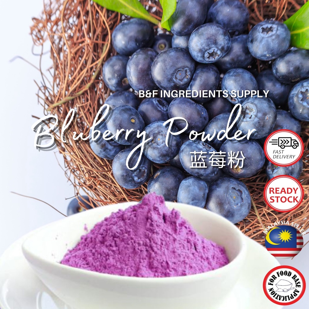 Blueberry Powder - Serbuk Blueberri | 蓝莓粉-Natural Fruits & Vege Powder ...