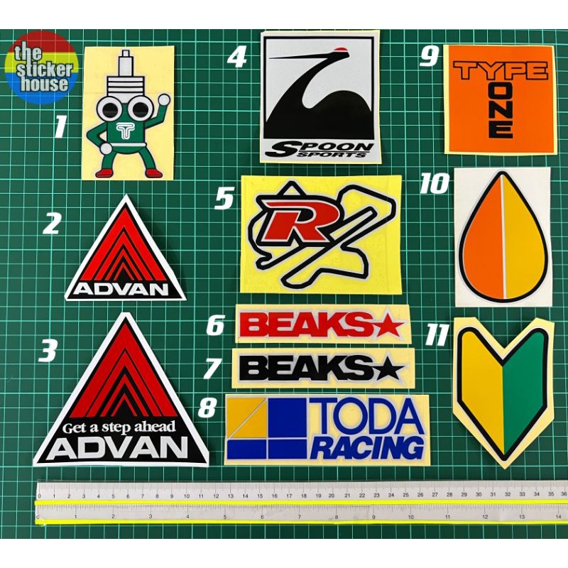 HONDA DESIGNS TEIN/ADVAN/SPOON SPORTS/R SEPANG/BREAKS/TODA RACING/TYPE ...