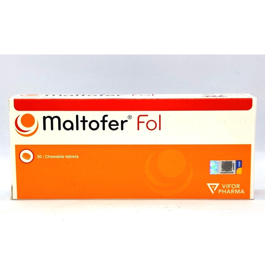 Maltofer Fol 30 chewable tablets (Oral Iron Therapy with FOLIC ACID ...