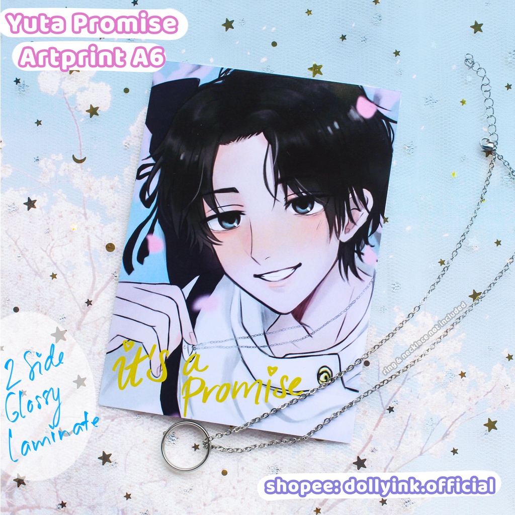 [LIMITED Stock]artprint yuta PROMISE SIZE A6 BY DOLLYINK.OFFICIAL ...