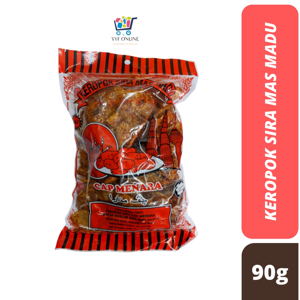 KEROPOK SIRA MAS MADU CAP MENARA KELANTAN (80g+-) | Shopee Malaysia