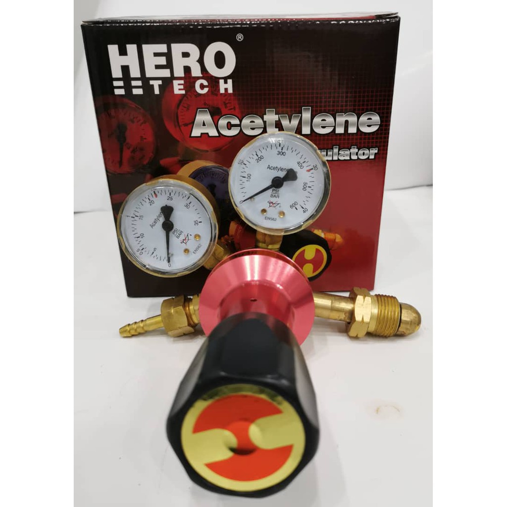 HERO TECH ACETYLENE REGULATOR | Shopee Malaysia