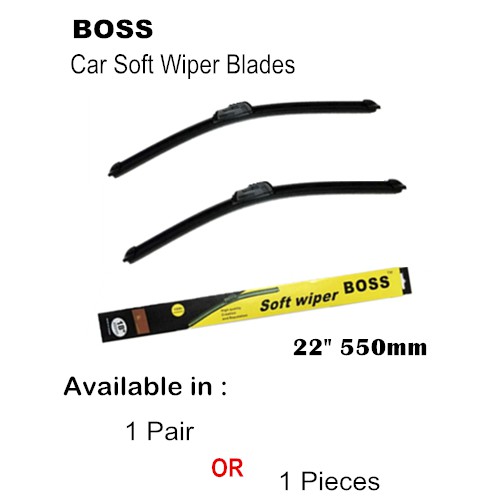 BOSS Soft Wiper 22" 550mm | Shopee Malaysia