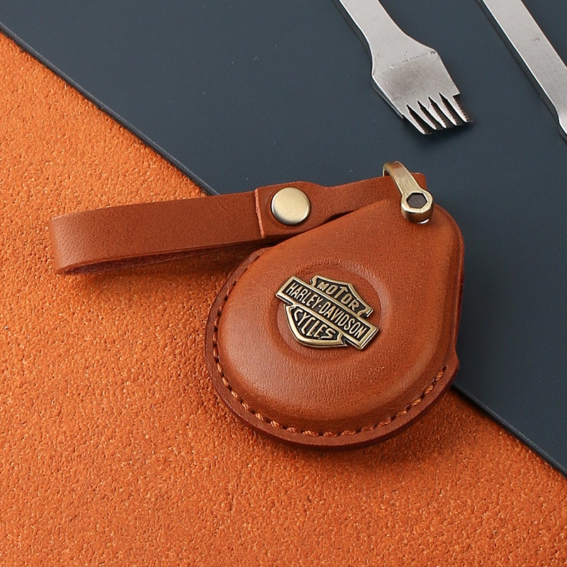 Suitable For Harley Motorcycle Genuine Leather Key Cover IRON883/1200 ...