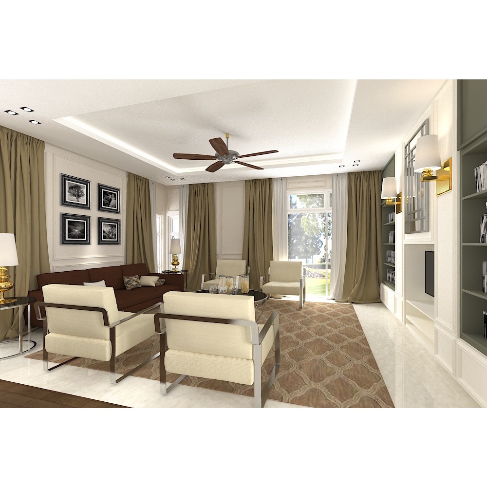 KHIDMAT SERVICE INTERIOR DESIGN LUKISAN 2D & 3D | Shopee Malaysia