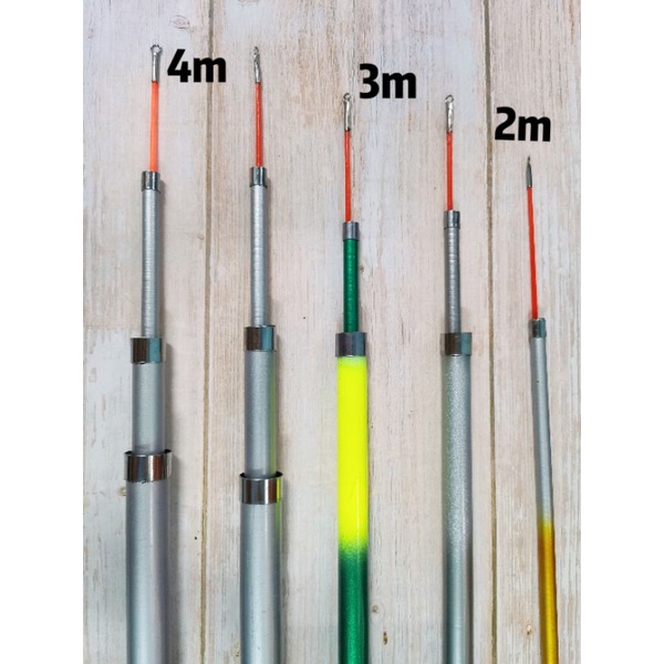 Hytac Sniper Strong Solid Tip Puyu Pole Rod 2m/3m/4m/5m/6m Rod Udang ...