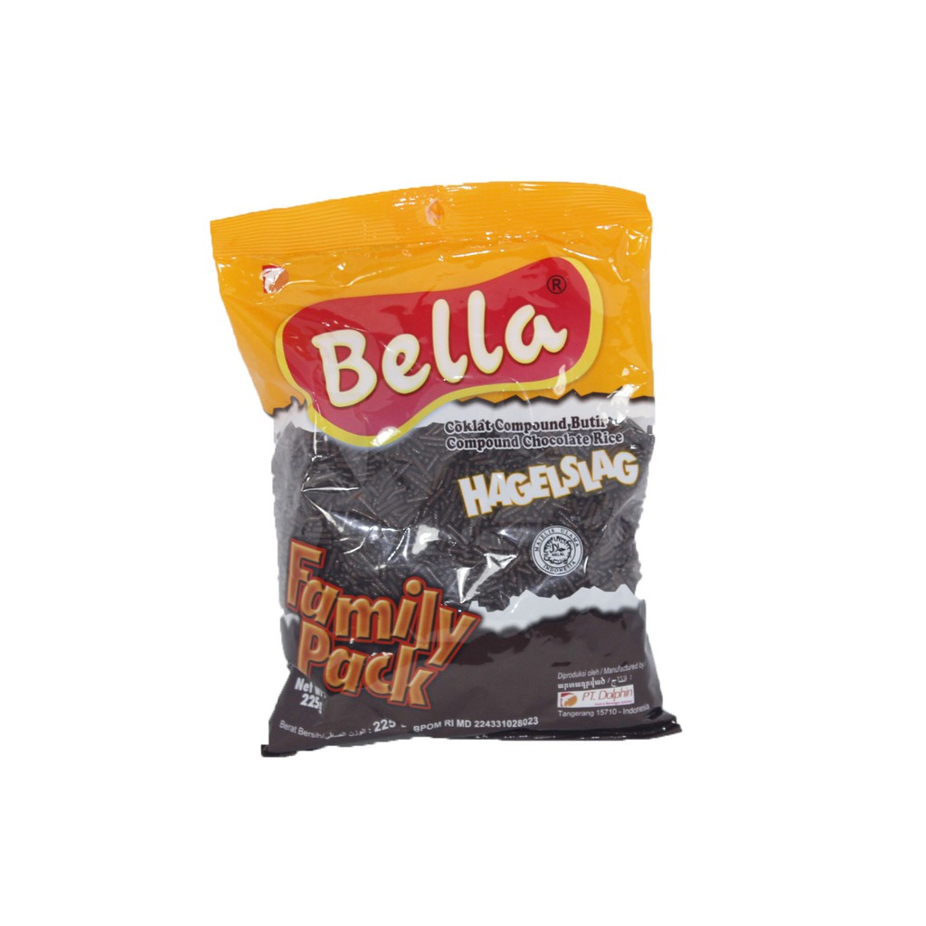 Bella COMPOUND CHOCOLATE RICE HAGELSLAG 225G | Shopee Malaysia