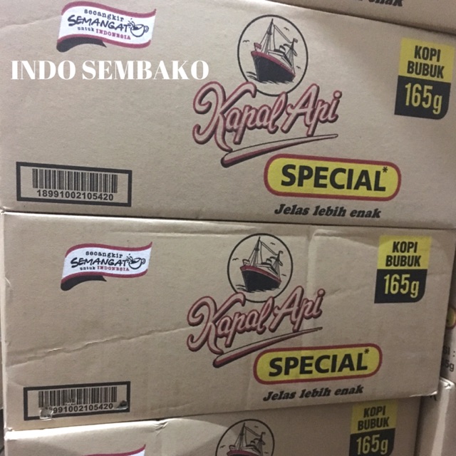 Kapal Api special Coffee 150g / Kapal Api special Coffee 20bks x 150g ...