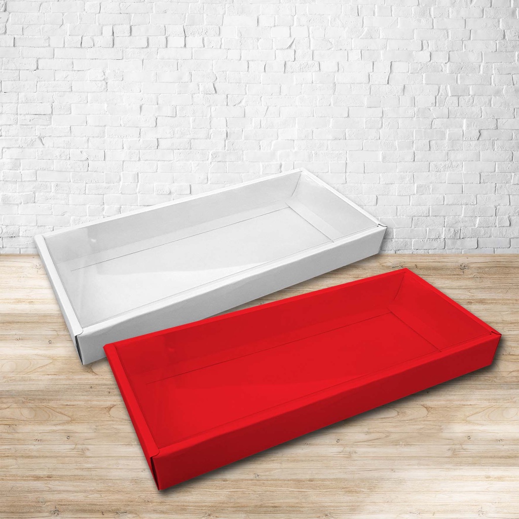 (Rec - XL) PVC Transparent Packing Box |Meringue Cookies box |Window ...