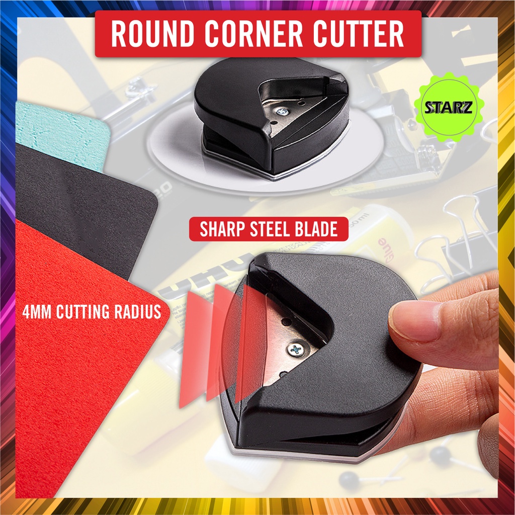 Mini Portable Corner Rounder Punch / Round Corner Trimmer Cutter 4mm ...