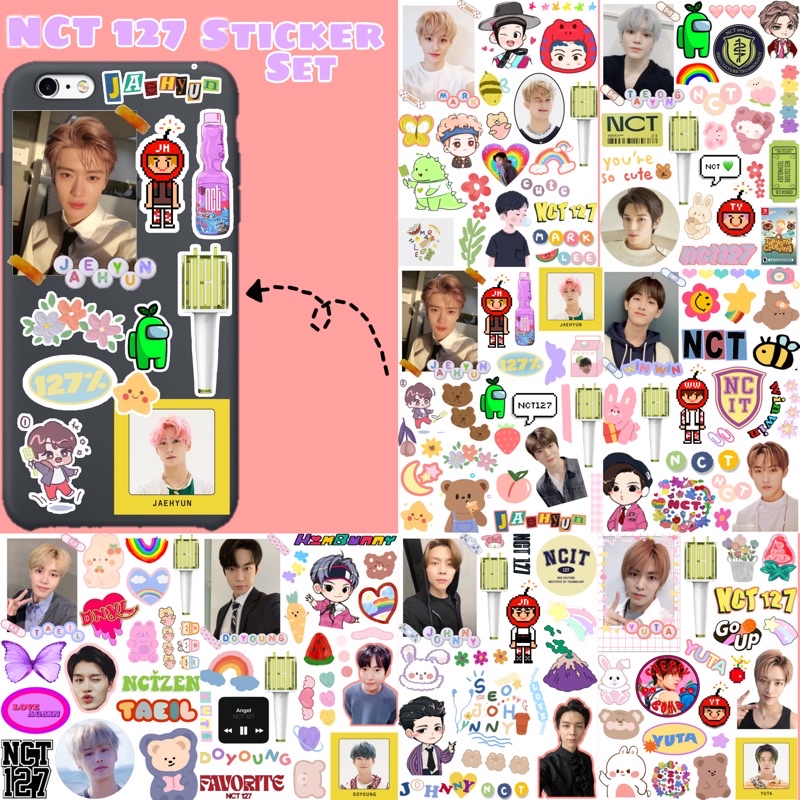 Nct 127 Aesthetic Cute sticker (Already Cutting) Waterproof Mark ...