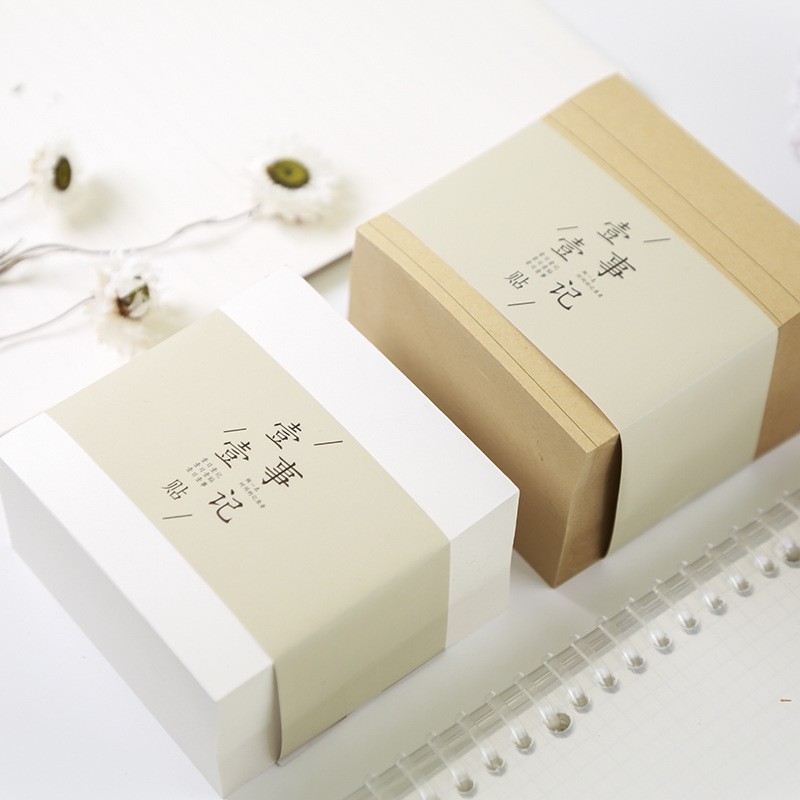 TSDS [400 Sheets] Simple Tearable Sticky Notes Memo Pad Notepad Note ...