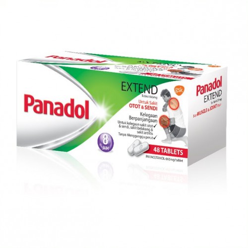 Panadol Extend 48S Panadol (muscle and joint pain) (sakit sendi ...
