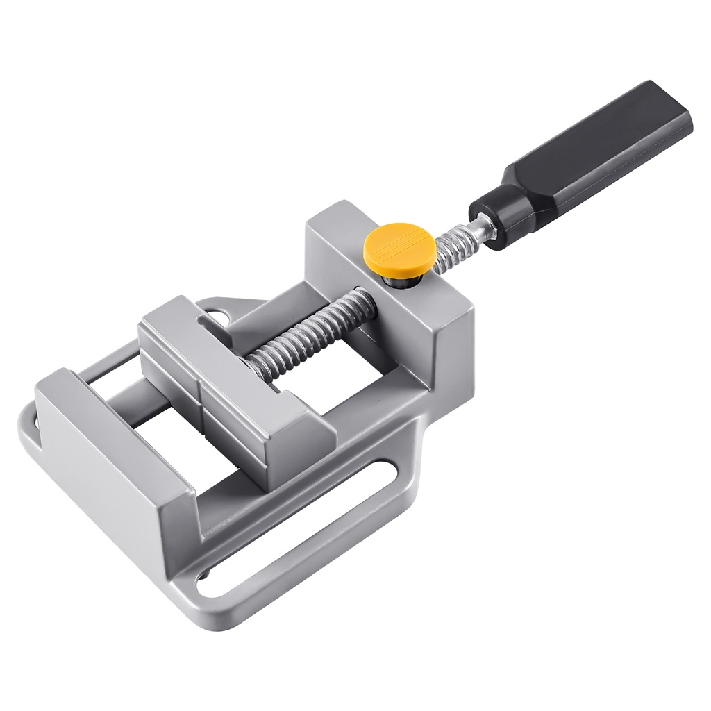 HEWEGO Table Flat Vise,Quick Release Drill Press Vise Aluminum Bench ...