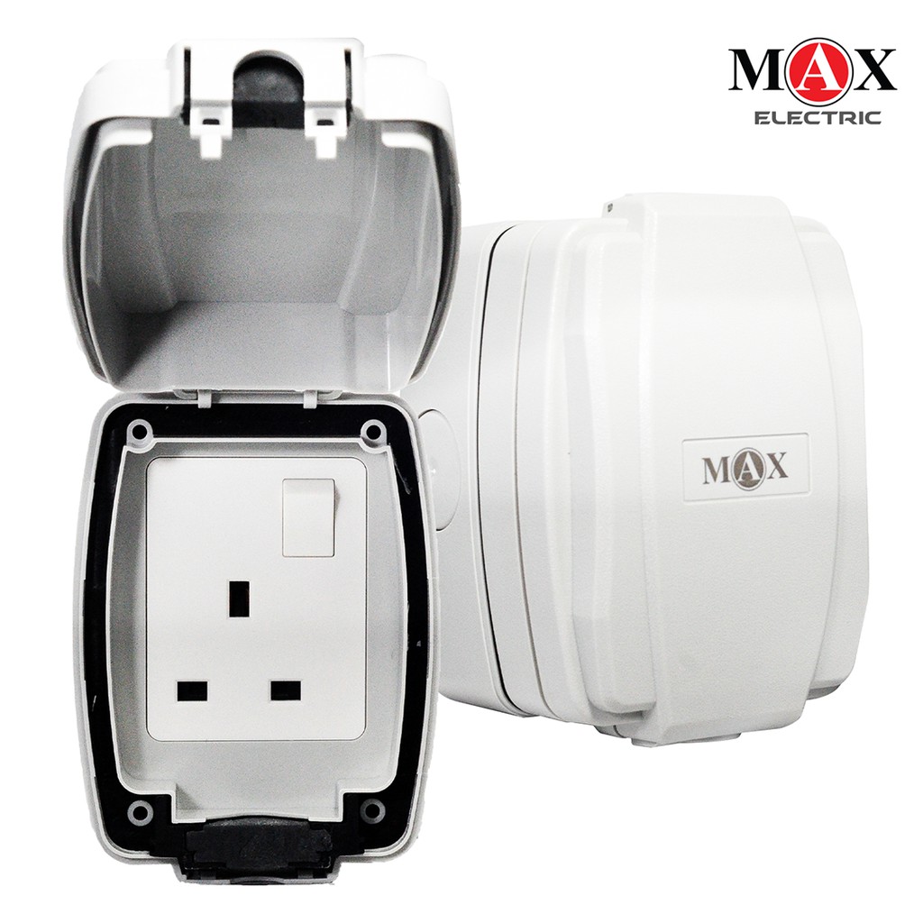 MAX IP 66 WEATHERPROOF COMBINATION SWITCHED SOCKET | Shopee Malaysia