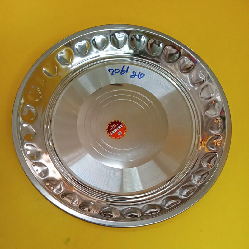 TRAY FANCY DESIGN / DULANG STAINLESS STEEL | Shopee Malaysia