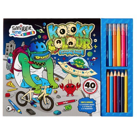 [READY STOCK] 💯AUTHENTICS 📍SMIGGLE Kooky Colouring & Sticker Fun ...
