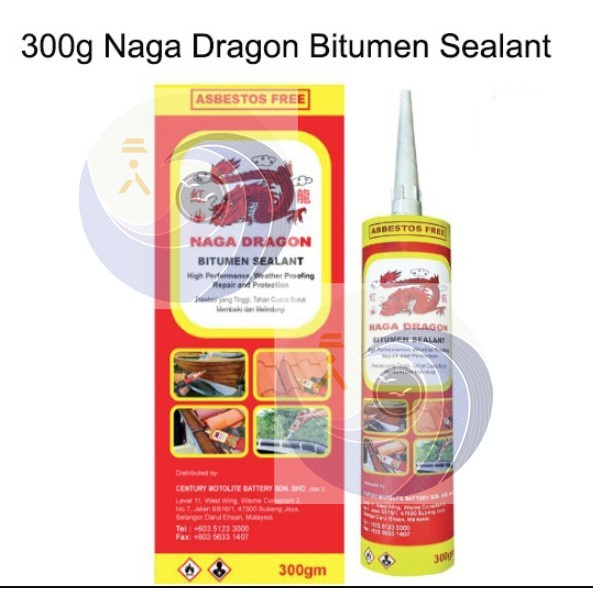 [ READY STOCK ] 1 UNIT Naga Dragon Bitumen Sealant 300g | Shopee Malaysia