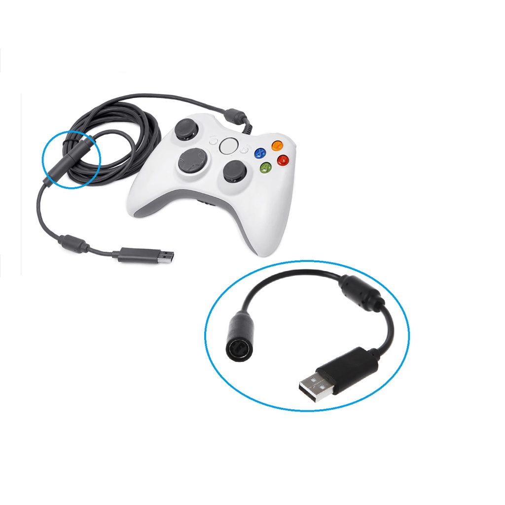 Xbox 360 Controller USB to Adapter Cable | Shopee Malaysia