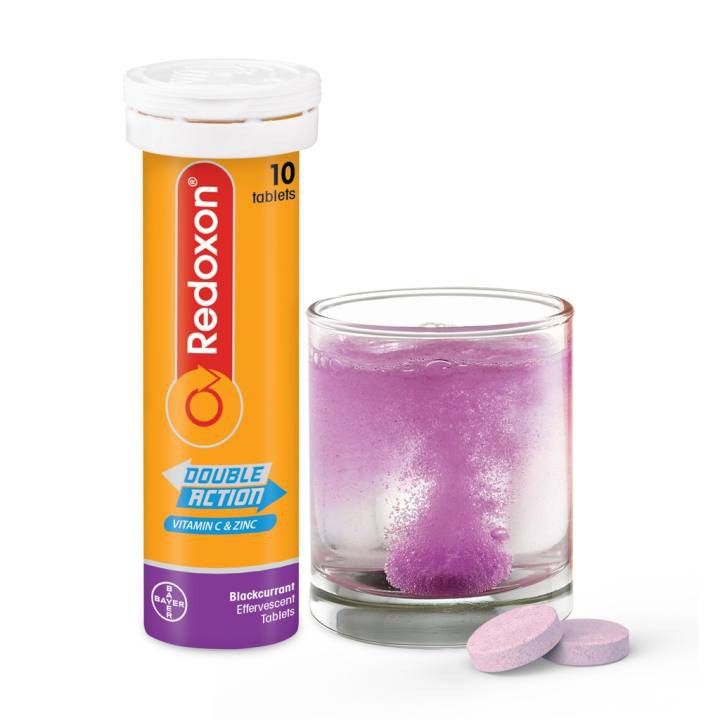 [PMG PHARMACY] Redoxon Double Action VItamin C & Zinc Blackcurrant ...
