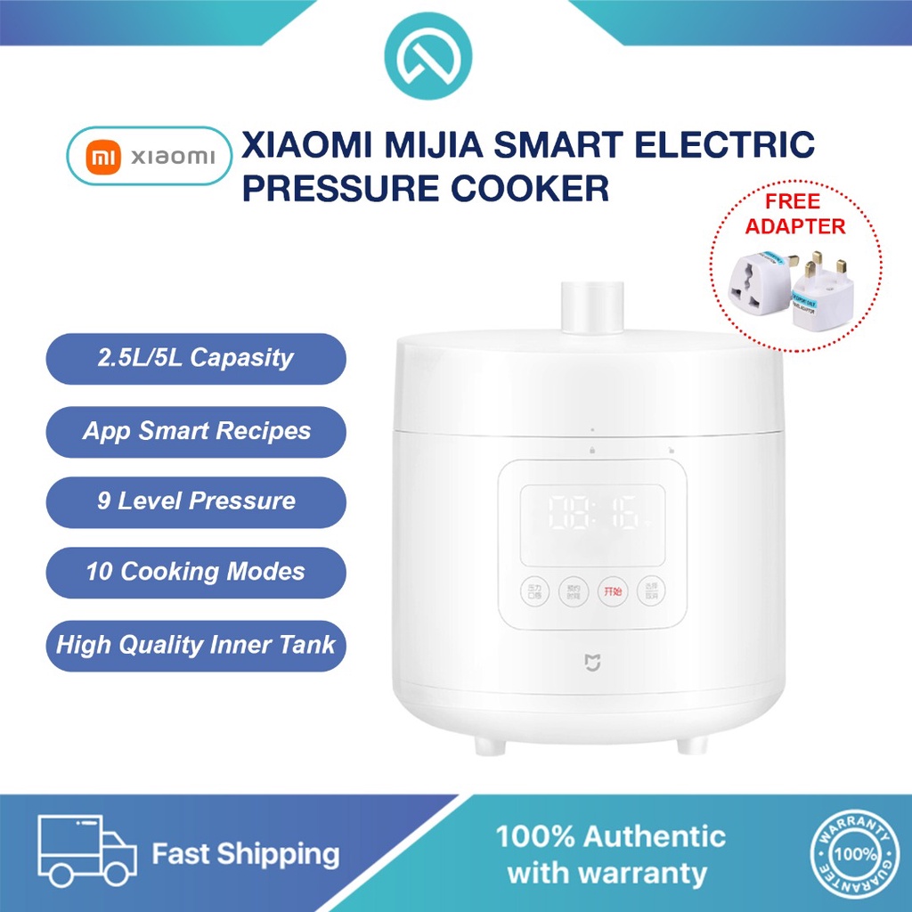 Xiaomi Mijia Smart Electic Pressure Cooker 2.5L & 5L App Control Multi ...