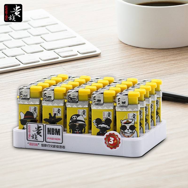 Jet Lighter cartoon mini clip plastic inflatable windproof lighter LT ...