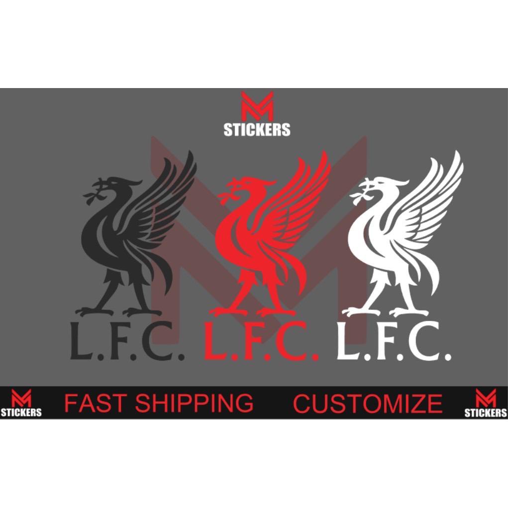 LIVERPOOL STICKER FOOTBALL CLUB MYVI AXIA VIVA ALZA ARUZ EXORA VIOS ...