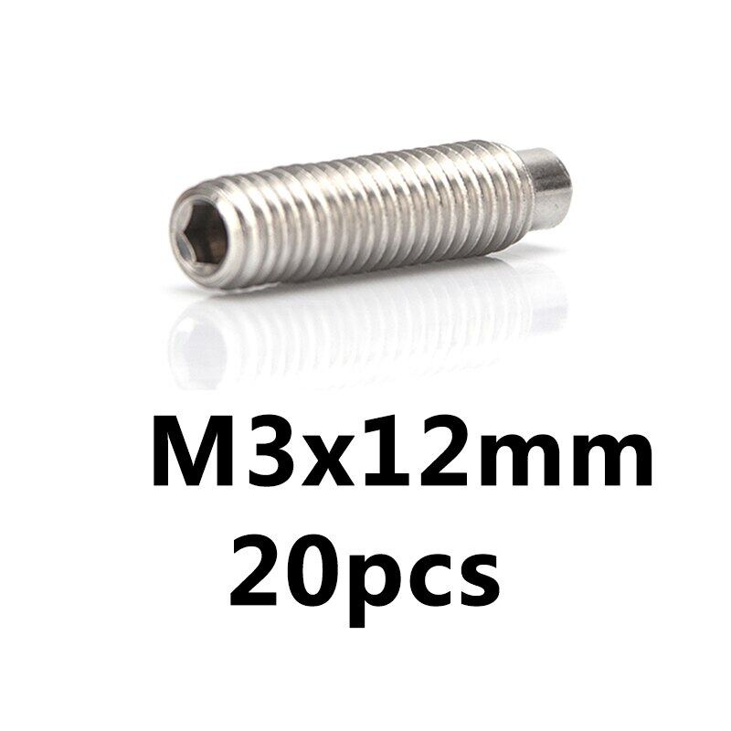 Ready Stock 304 Stainless Steel Set Screw with Convex End M3 M4 M5 M6 ...