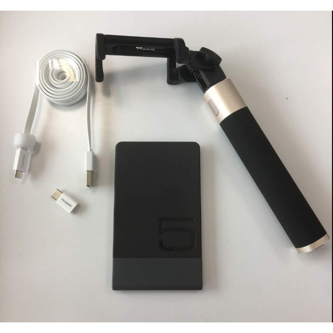 Huawei Power Box- 5000maH Power Bank, Selfie Stick & Data Cable ...