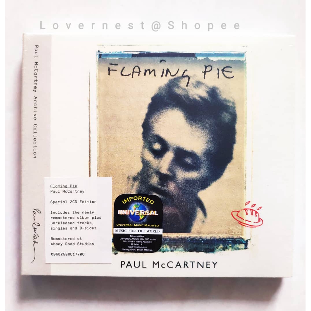 Paul McCartney - Flaming Pie Imported Version 2 CD Special Edition ...