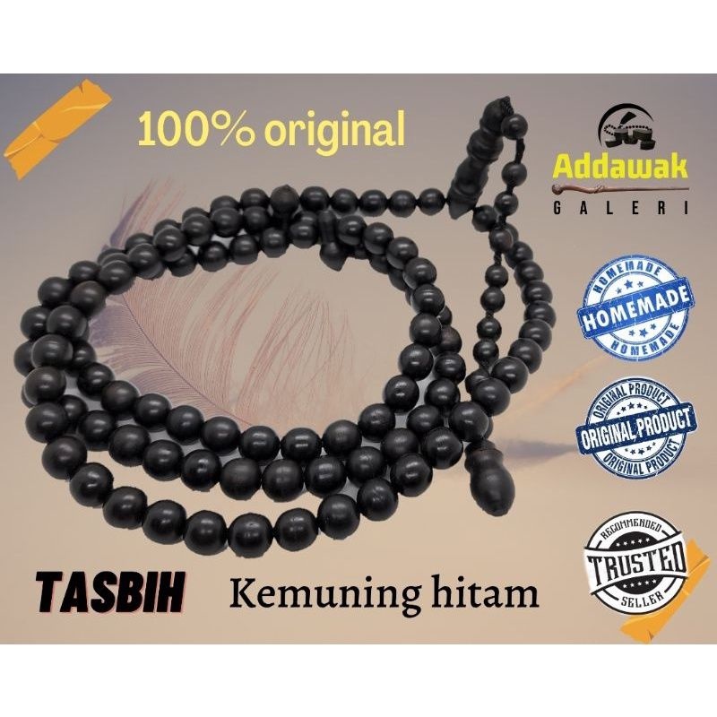tasbih teras kemuning hitam 100% original handmade dari bumi malaysia ...