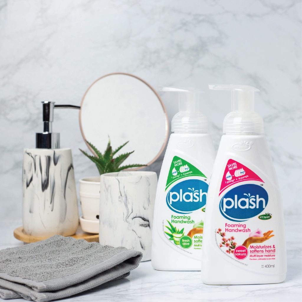 PLASH Hand Wash Sensitive Skin by Afy Haniff Anti Bacteria 200ml 400ml ...