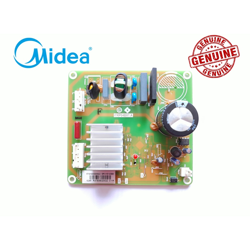 {ORIGINAL}MIDEA REFRIGERATOR DRIVER/INVERTER PCB BOARD MSS-582WEGB1 ...