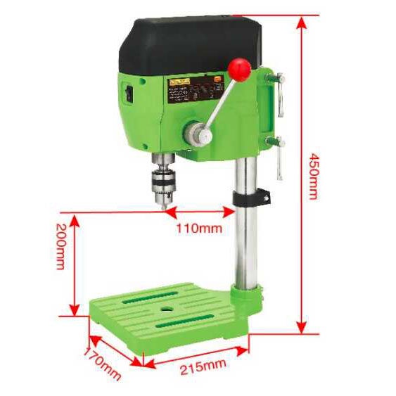Mini bench drill portable precision small bench drill drilling machine ...