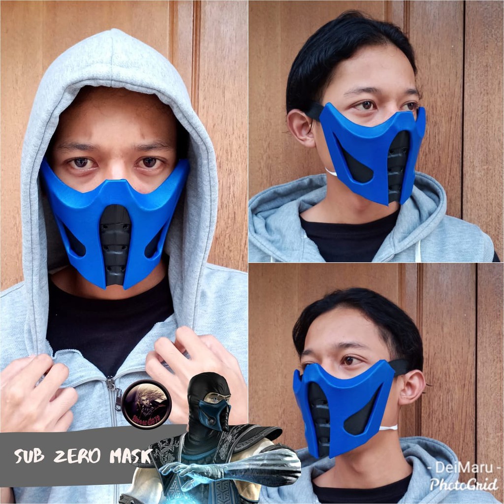 Mortal Kombat MK Subzero Scorpion Noob Saibot Joe Taslim Game Cosplay ...