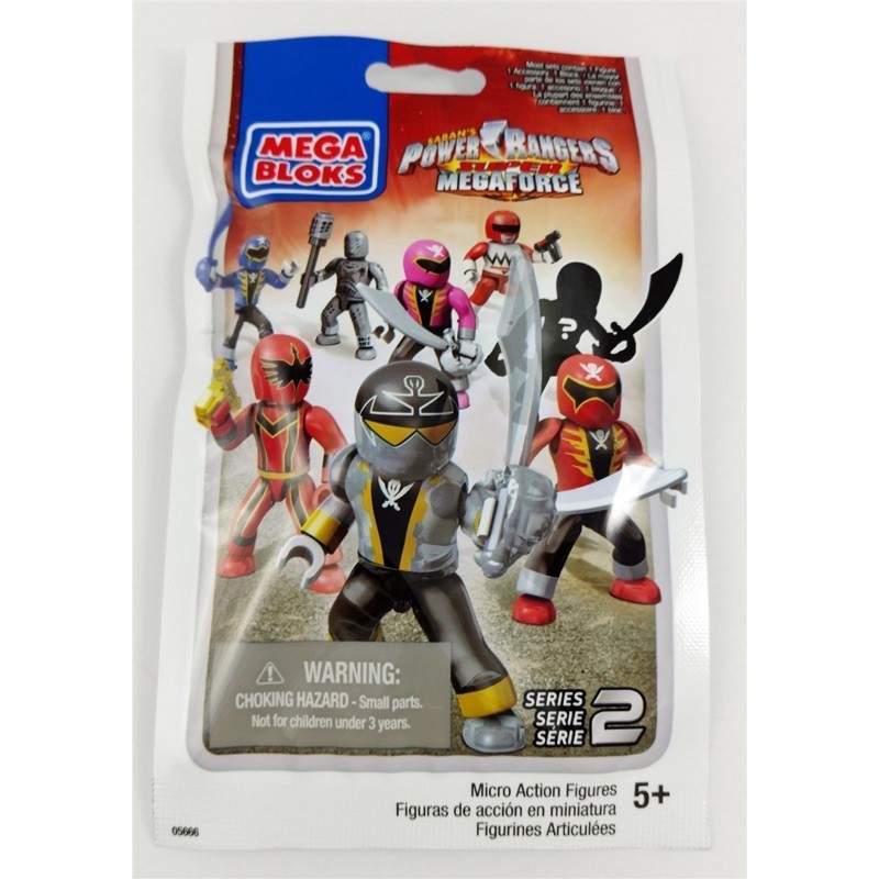 MEGA BLOKS Power Rangers Super Megaforce Series 2 | Shopee Malaysia