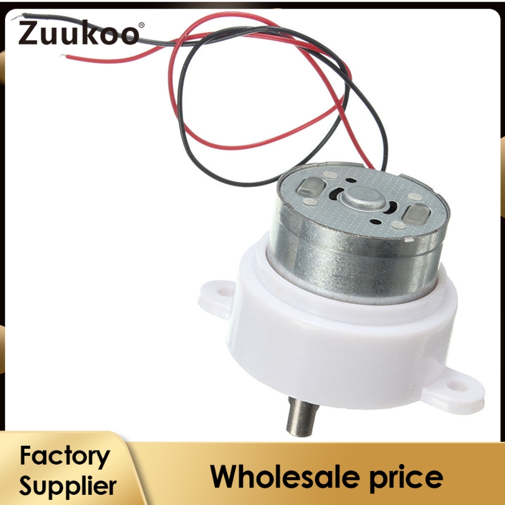 【ON SALE】DC 12V 14RPM 2 Wires High Torque Electric Geared Box Reduction ...