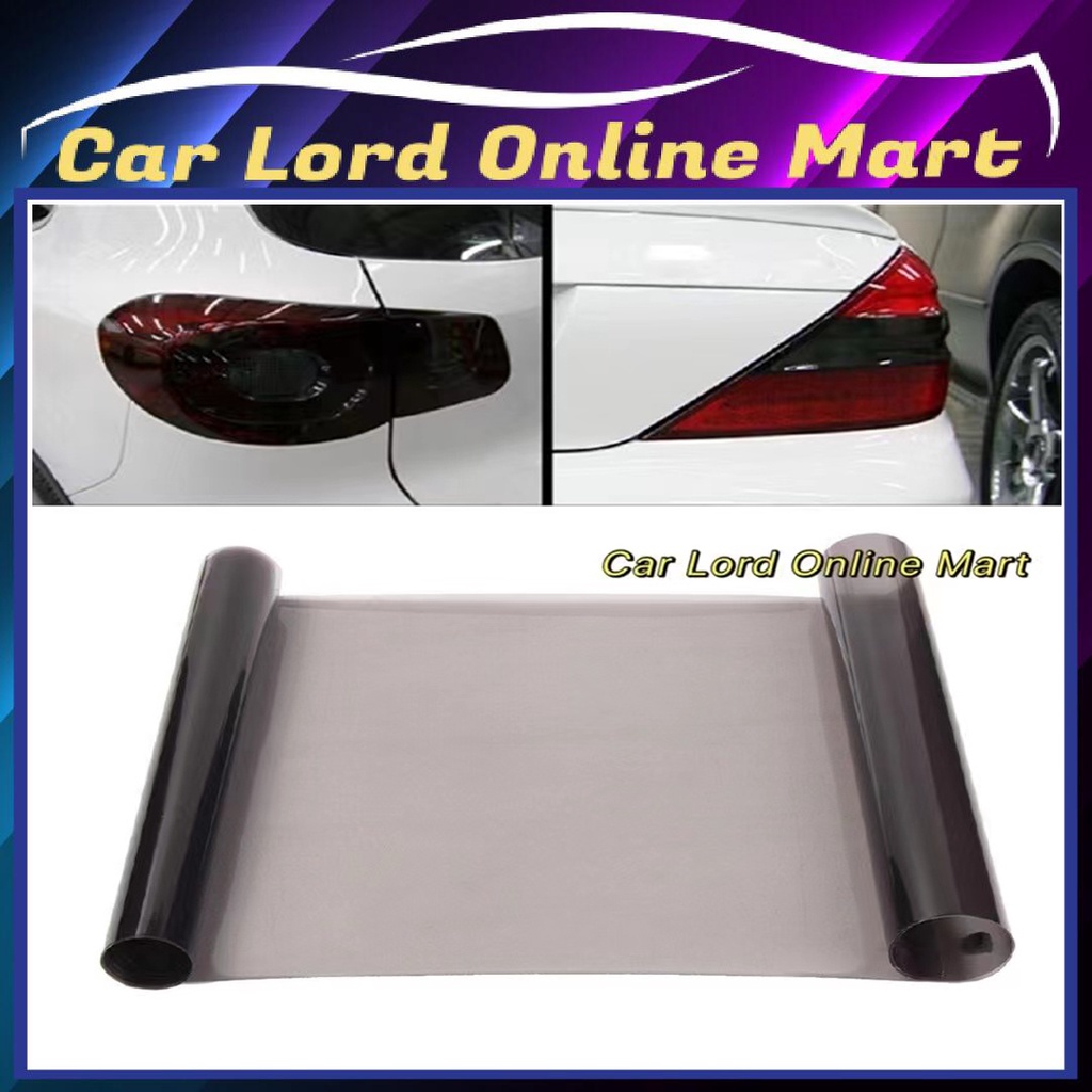 (180cm x 30cm) 3ply Car Motorcycle Tint Fog Head Lamp Brake Tail Light ...