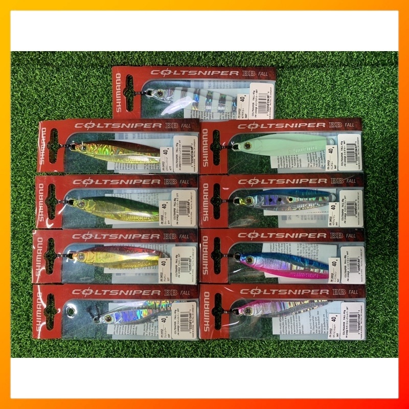 Shimano Colt Sniper BB Fall 40g Metal Jig Jigging Sinking Fishing Lure (Ref: JM-240QE) | Shopee ...
