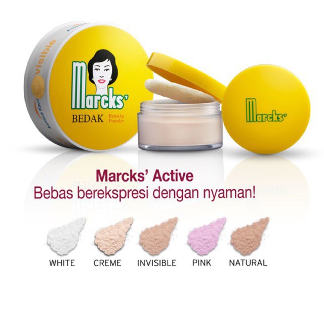 Marcks Powder Beauty Powder 20gr | Shopee Malaysia