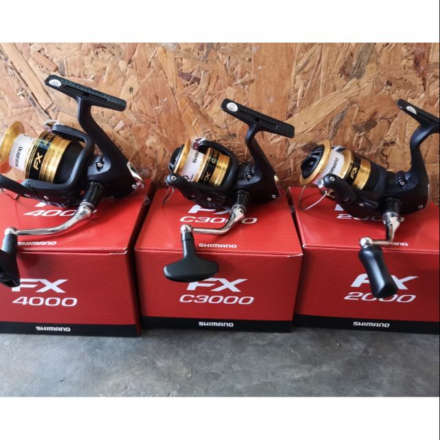 SHIMANO FX NEW MODEL 2019 1000/ 2000/FX C3000/FX 4000 FISHING REEL ...
