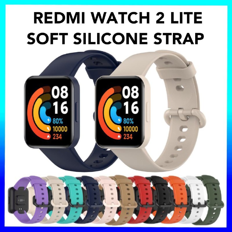 Redmi Watch 2 Lite / Redmi Watch 2 / Mi Watch Lite Soft Silicone Strap ...
