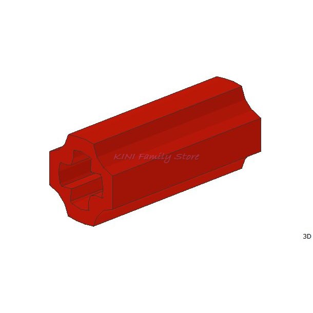 LEGO Technic Axle Joiner Inline Smooth Technic Axle Connector 2L 59443 ...