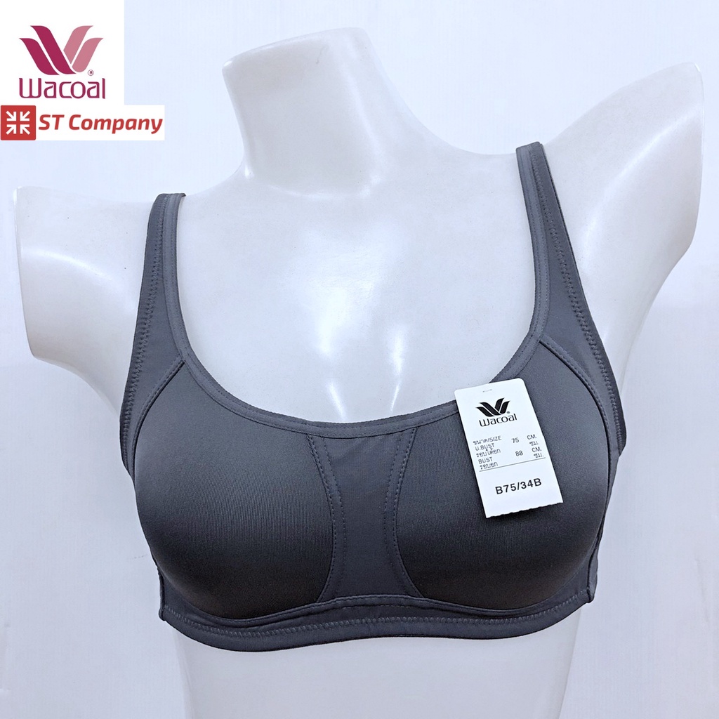 Wacoal Basic Bra Seamless Thin Bubble Dark Gray (DG) WB9M40 (WB9M33 Old Code) | Shopee Malaysia