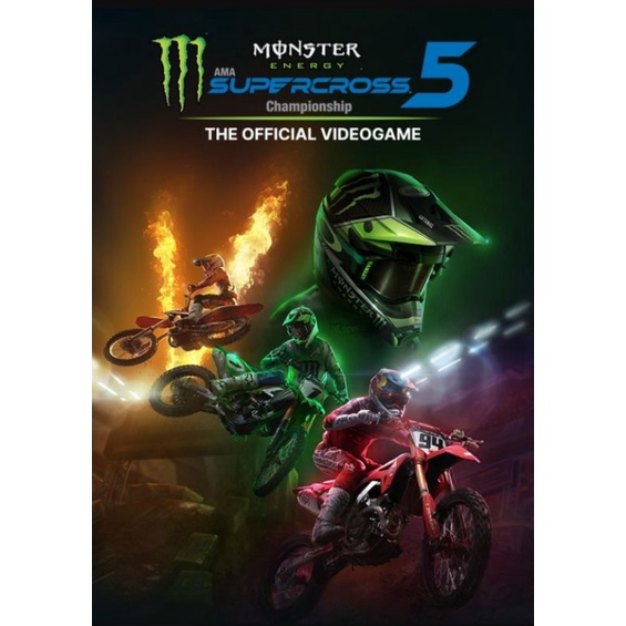 Monster Energy Supercross 5 (pc games) | Shopee Malaysia