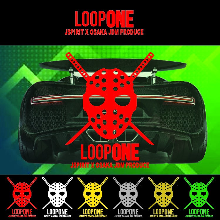033- Kanjo Loop One Osaka JDM Vynil Decoration Sticker | Shopee Malaysia